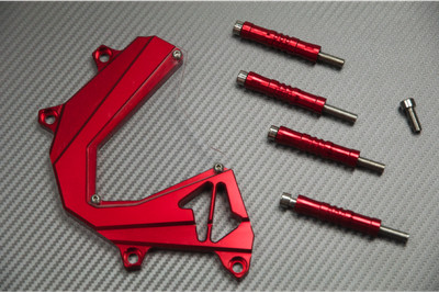 Cache / Carter Pignon Sortie de Boite Rouge KAWASAKI Z750 Z-750 2007 ...