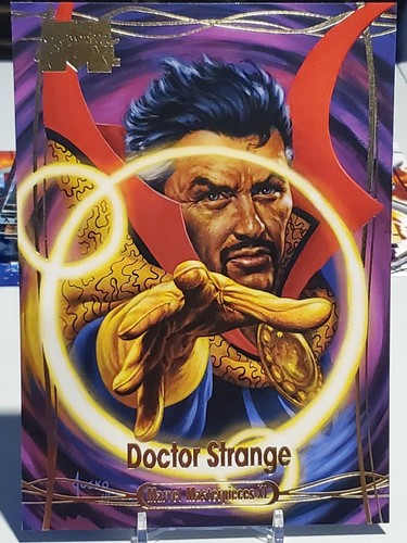 2024 Marvel Masterpieces XL #40 Doctor Strange Gold Foil #/1999 | eBay