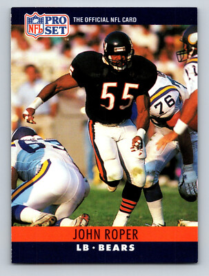 John Roper 1990 Pro Set Bears #56 | eBay
