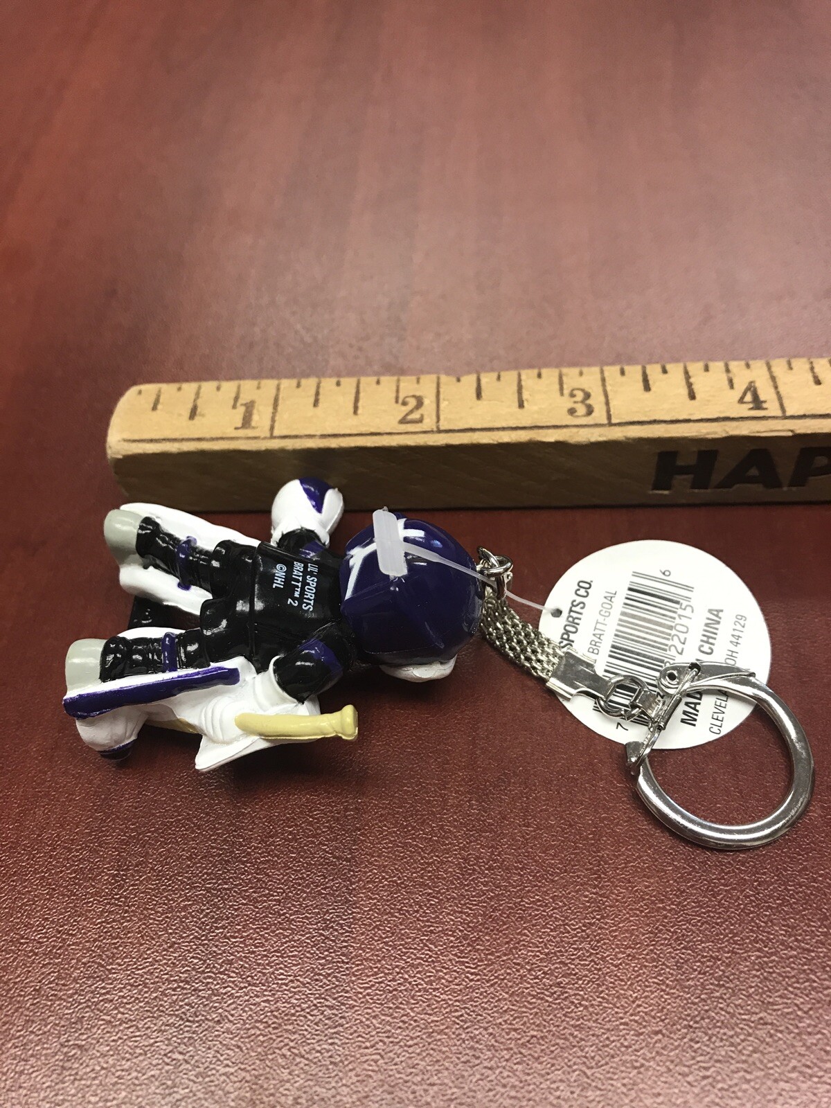 VTG NHL LA Los Angeles Kings Hockey Goalie Goal Tender Keychain Lil ...