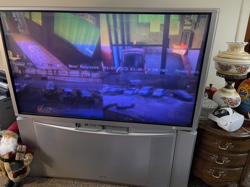 Hitachi tv Big Screen 65 - vintage | eBay