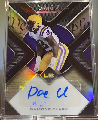RARE 2022 DAMONE CLARK /15 INDEPENDENCE SSP AUTO MANIA AMERICAN ...