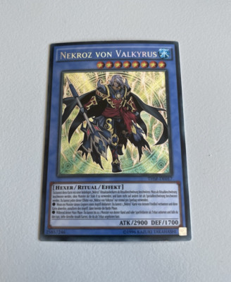 YuGiOh! NEKROZ VON VALKYRUS deutsch THSF-DE017 Near Mint | eBay.de