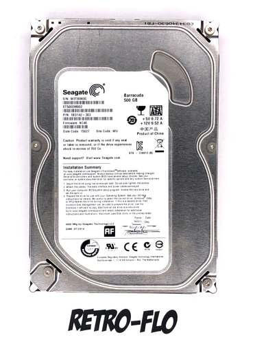 HDD Internal Hard Drive 500 Go Seagate barracuda ST500DM002 7200 Tr ...