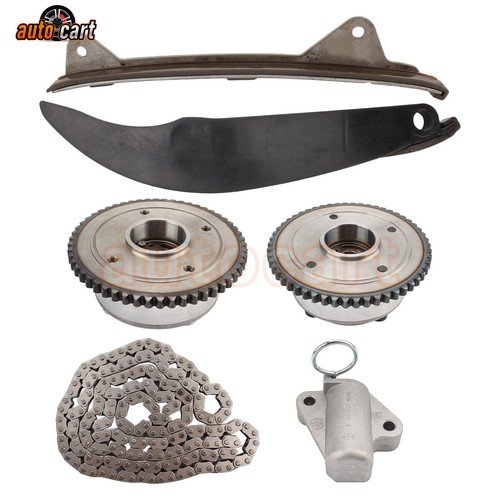 Timing Chain Kit Exhaust Intake CVVT For Kia Hyundai 24370-2E000 24321 ...