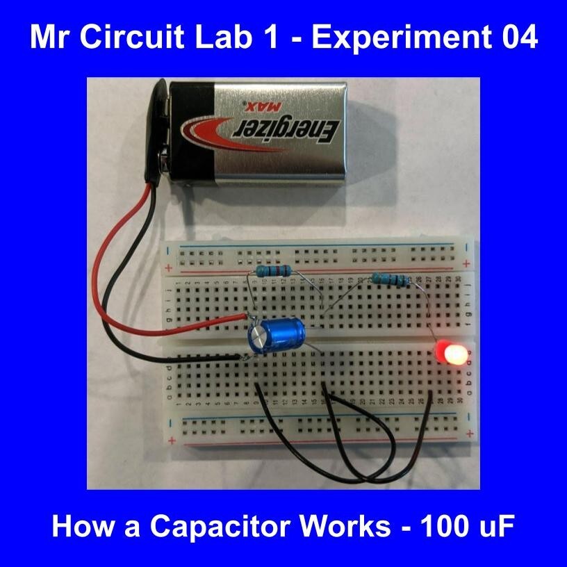 Mr Circuit LAB 1 Basic Electronics Book & Deluxe Learning Lab for ...