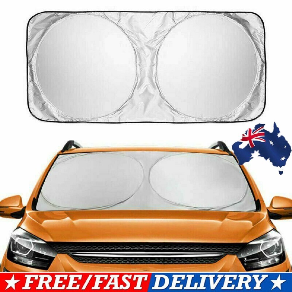 Reflective Car Windscreen Sun Shade Foldable Sunshade UV Blind Visor ...