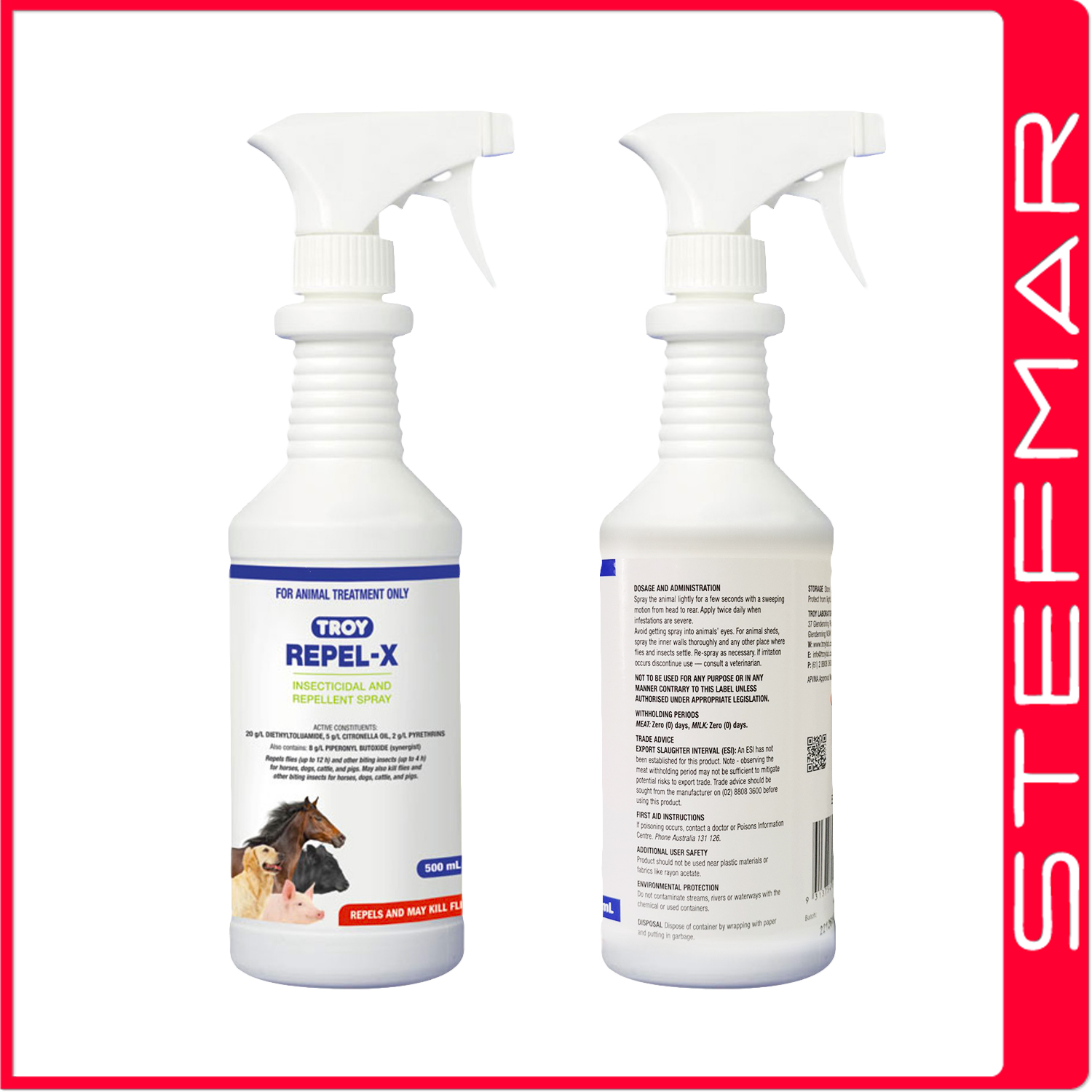 Troy Repel-X Repelx Insecticidal Repellent Spray 500ml | eBay