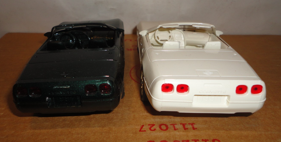 VINTAGE 1991 & 1994 CHEVROLET CORVETTE CONVERTIBLE PROMO CARS | eBay