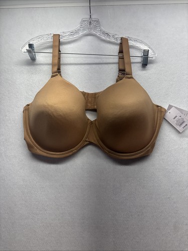 Women’s Auden Lightly Lined Underwire Full Coverage Bra Brown 44DD ...