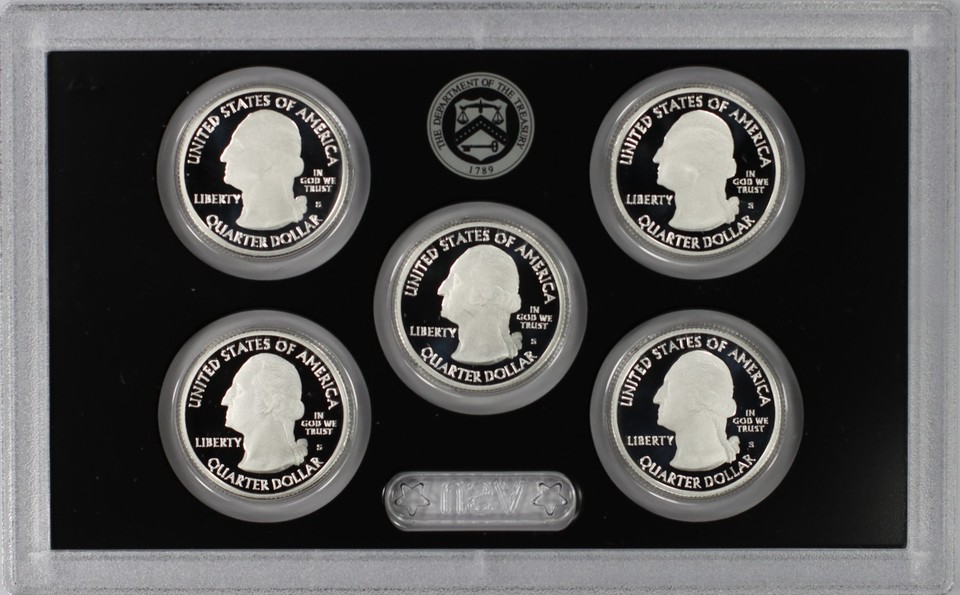 2020 United States Mint Silver Proof Set with COA & West Point Nickel ...