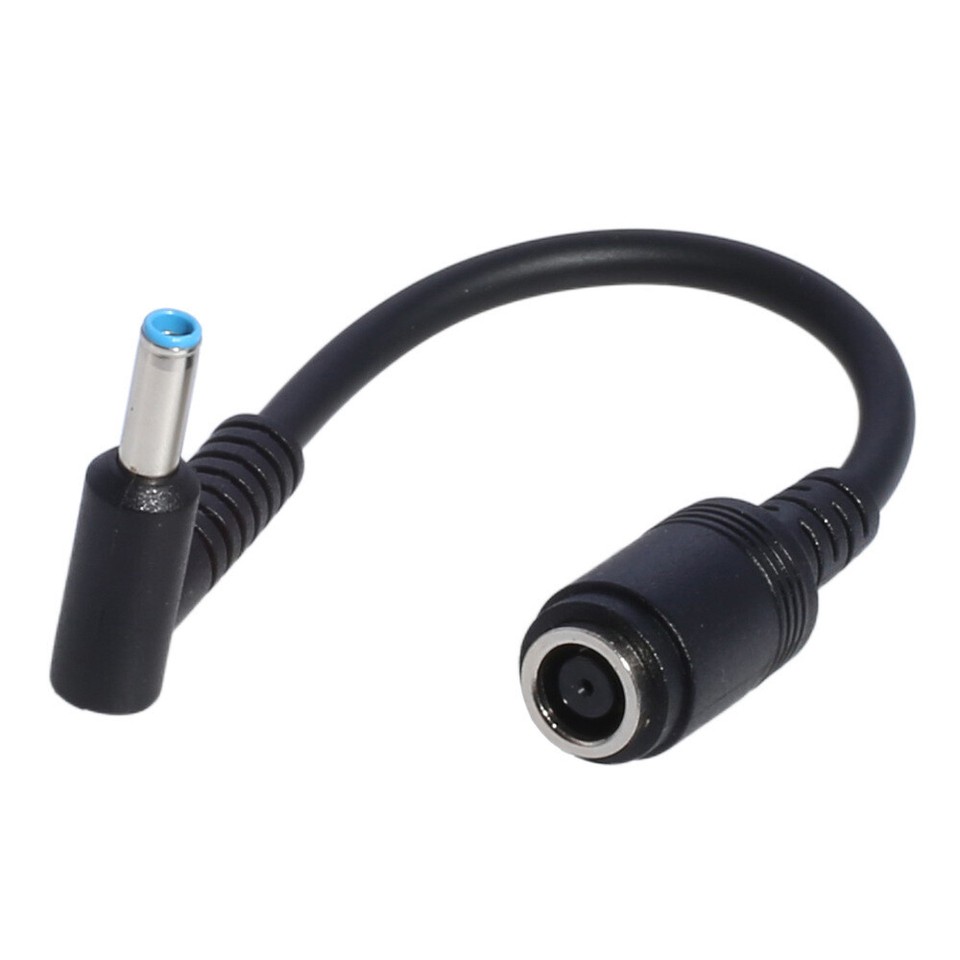 DC Power Charger Converter Adapter Cable 7.4mm To 4.5mm For HP Dell ...