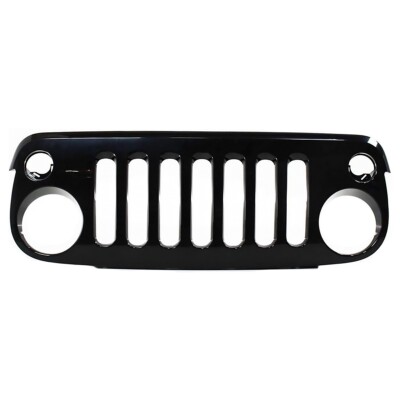 Matte Black Grille Assembly For 2007-2017 Jeep Wrangler CH1200313 ...