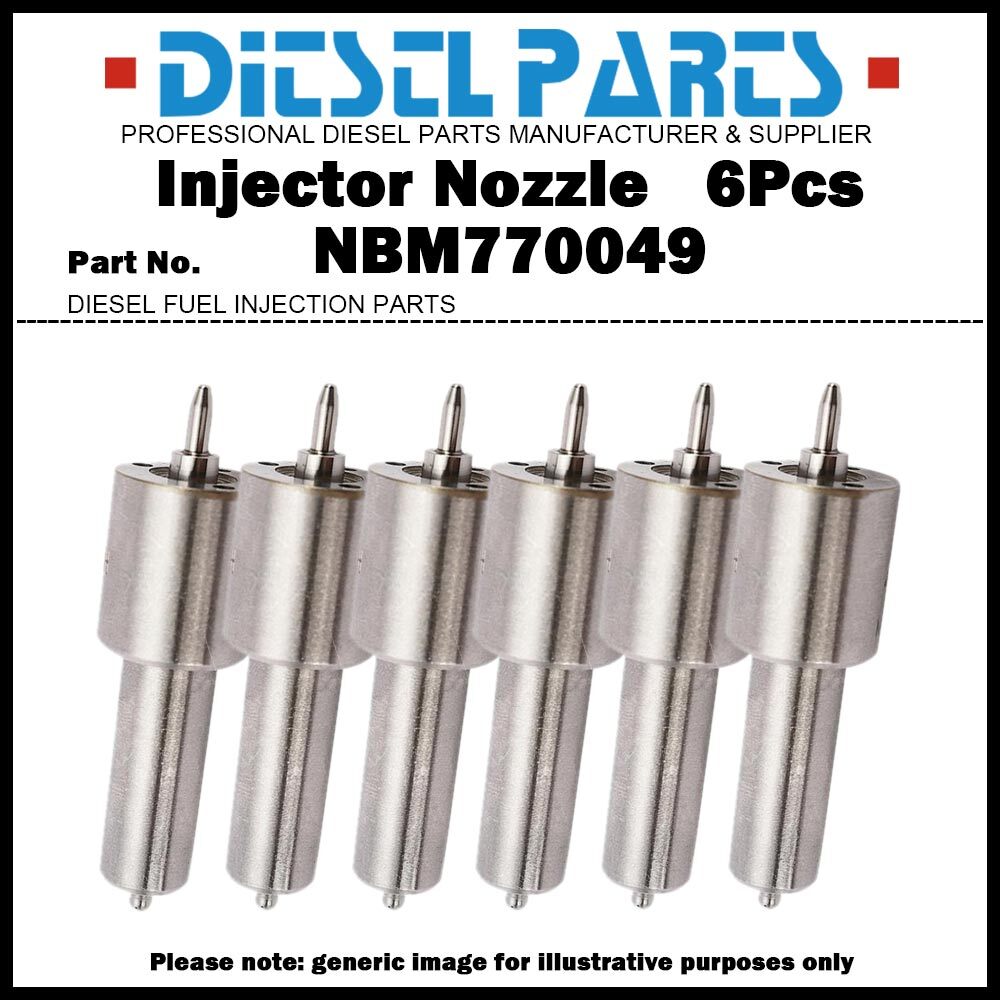 6x Fuel Injector Nozzle NBM770049 ADB150M208-7 687214C1 for Navistar ...