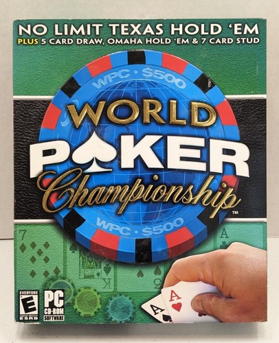 No Limit Texas Hold Em World Poker Championship Software Windows 98/ME ...