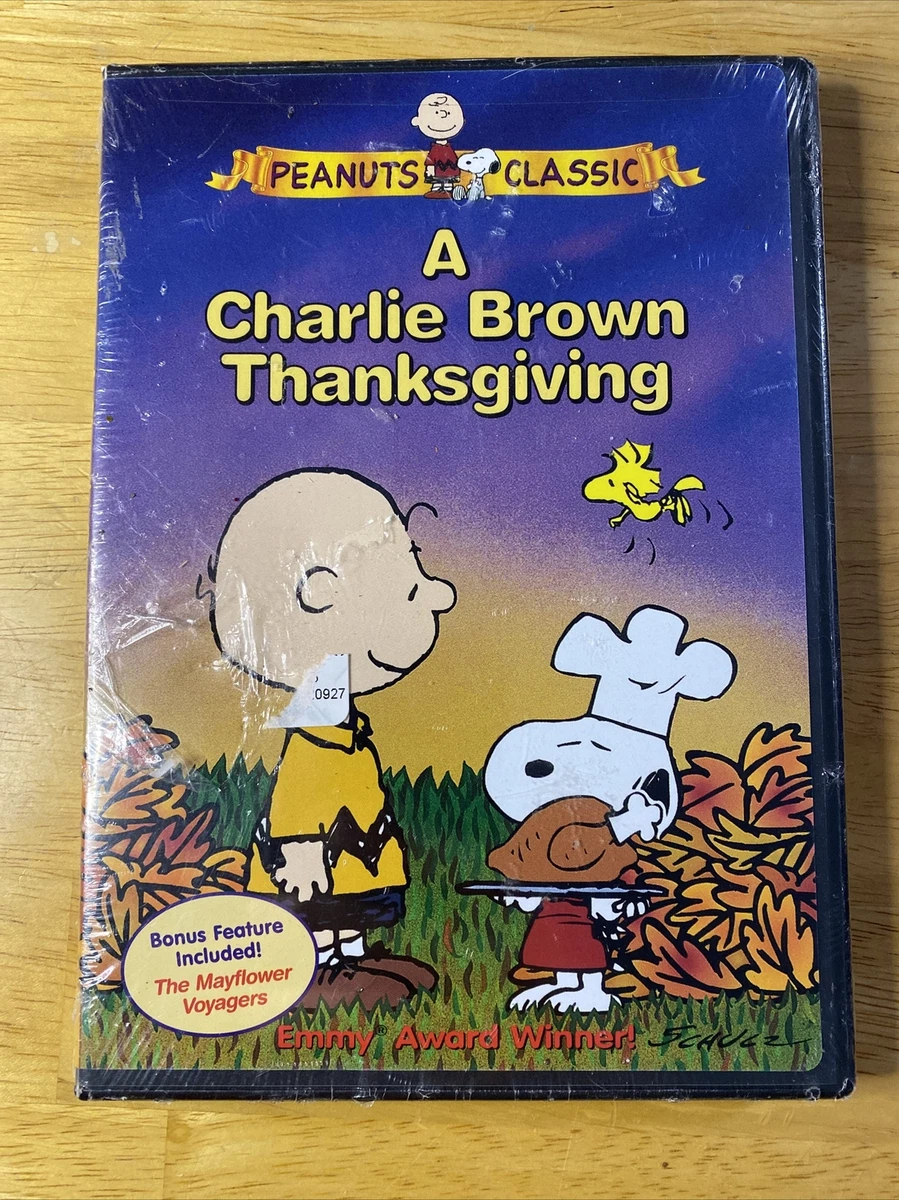 A Charlie Brown Thanksgiving Dvd Cover