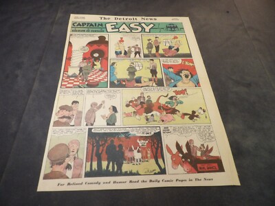 Captain Easy by Roy Crane - Sep 30, 1934 -Full-Size Sunday | eBay
