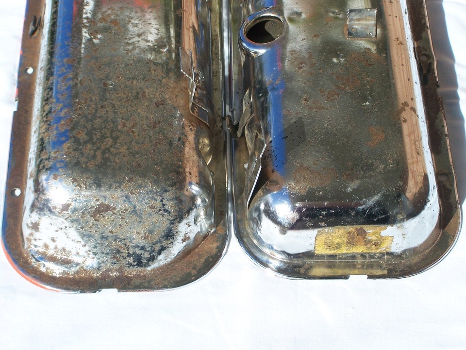 1970 454 OEM CHEVELLE, NOVA, CORVETTE LS_5, LS_6 HI PERF VALVE COVERS ...