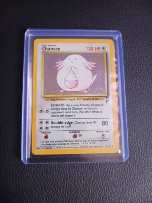 Pokémon TCG Chansey Base Set 2 3/130 Holo Unlimited Holo Rare | eBay