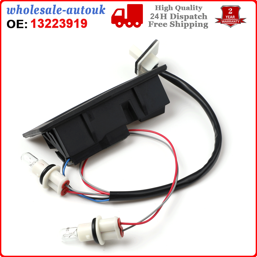 TAILGATE BOOT OPENING SWITCH For VAUXHALL ASTRA H VAN OR ZAFIRA B ...