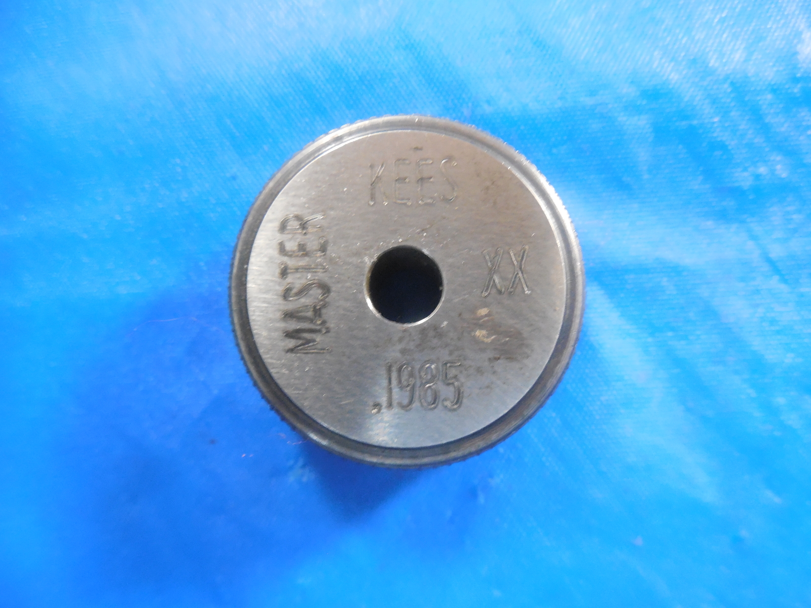 KEES .1985 DIA CLASS XX MASTER SMOOTH PLAIN BORE RING GAGE .2500 ...