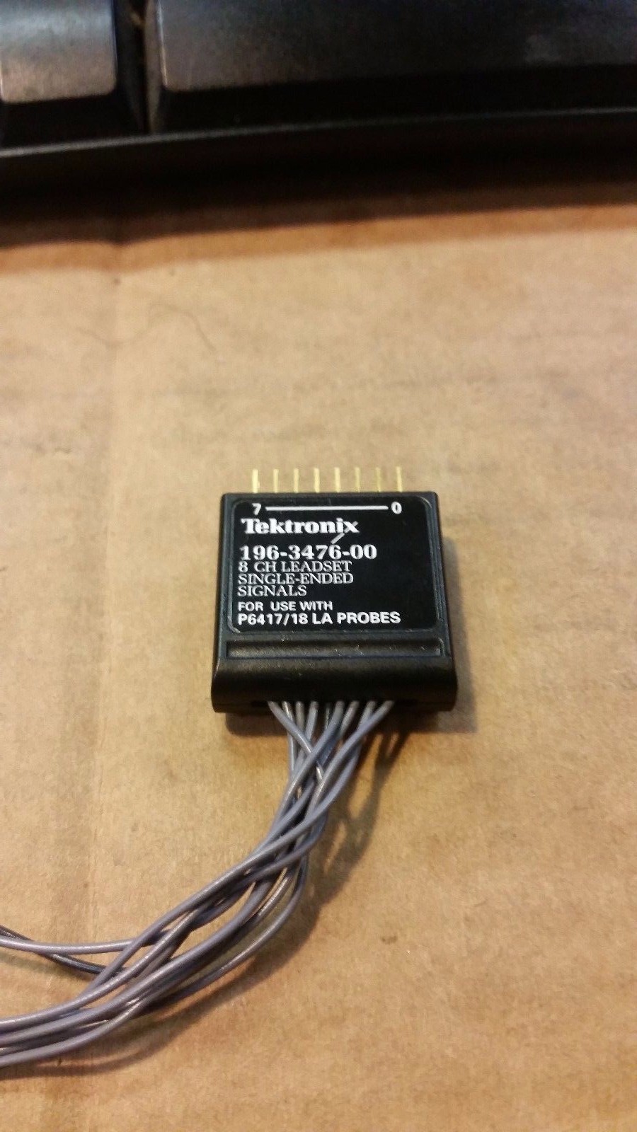 Tektronix 196-3476-00 8 Channel Leadset Single-Ended Signals P6418 ...