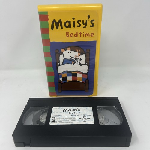 Maisy's Bedtime VHS Tape 1999 Universal Studios Animation Maisy Cartoon ...