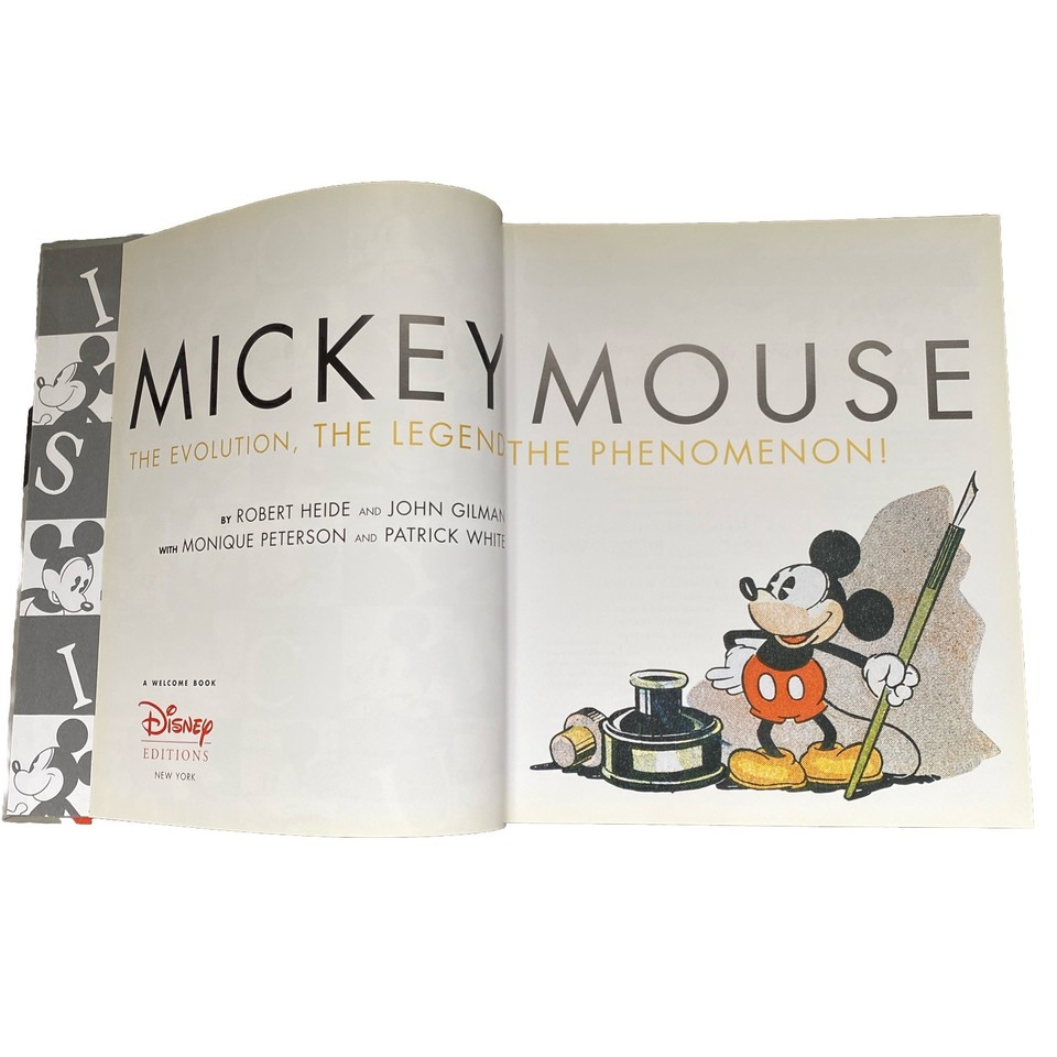 Mickey Mouse: The Evolution, The Legend, The Phenomenon! Book by Robert ...