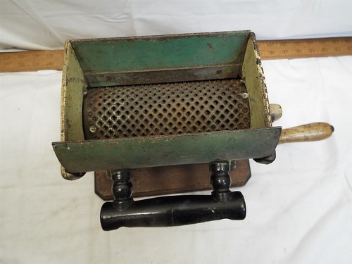 Antique Cast Iron Hand Crank Cheese Grater Mill Vegetable Kitchen ...