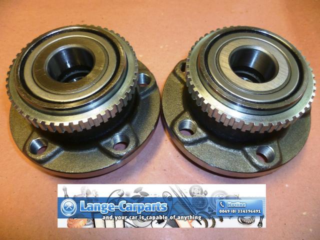 2X Wheel Bearing Set + Wheel Hub + ABS Ring Rear Axle For Fiat Scudo 5 ...