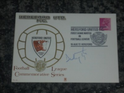DUDLEY TYLER - HEREFORD UNITED 1972 - FDC SIGNED - | eBay UK