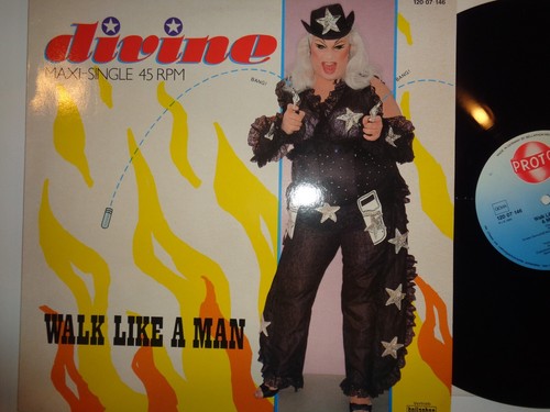 Divine - Walk Like A Man Maxi Gemany LP vinyl | eBay