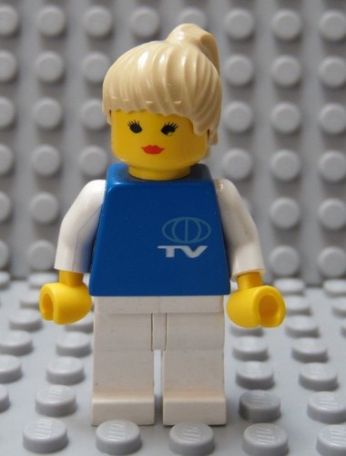 LEGO Classic Town City TV News Reporter Anchor | eBay