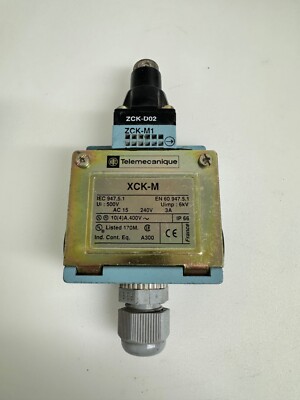 Telemecanique XCK-M1 ZCK-D02 Limit Switch 500V REF327 | eBay UK