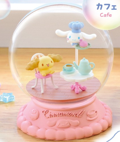 Rement Sanrio Cinnamoroll terrarium /1. Cafe / Cinnamon Figure toy New ...