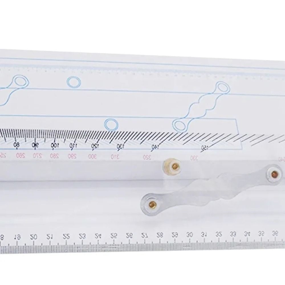 Marine Navigation Plotter Parallel Ruler Drawing Ruler For Boat | eBay