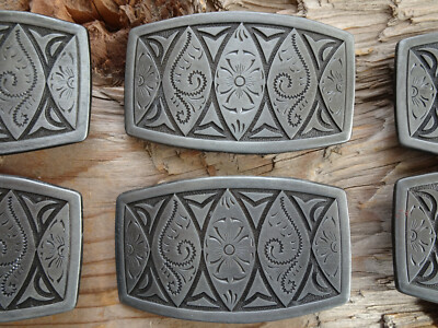 Clown Belt Buckle Antique Silver Plated with Black background (pkg 12 ...