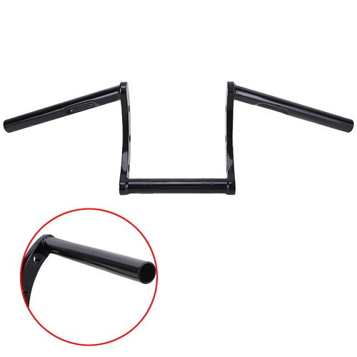 Motorcycle 7/8''black Handlebars Z Bar Drag Bars For Yamaha Suzuki ...