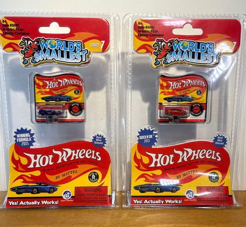 Worlds Smallest Hot Wheels Series 7 Winning Formula/Quick n Sick (Lot ...