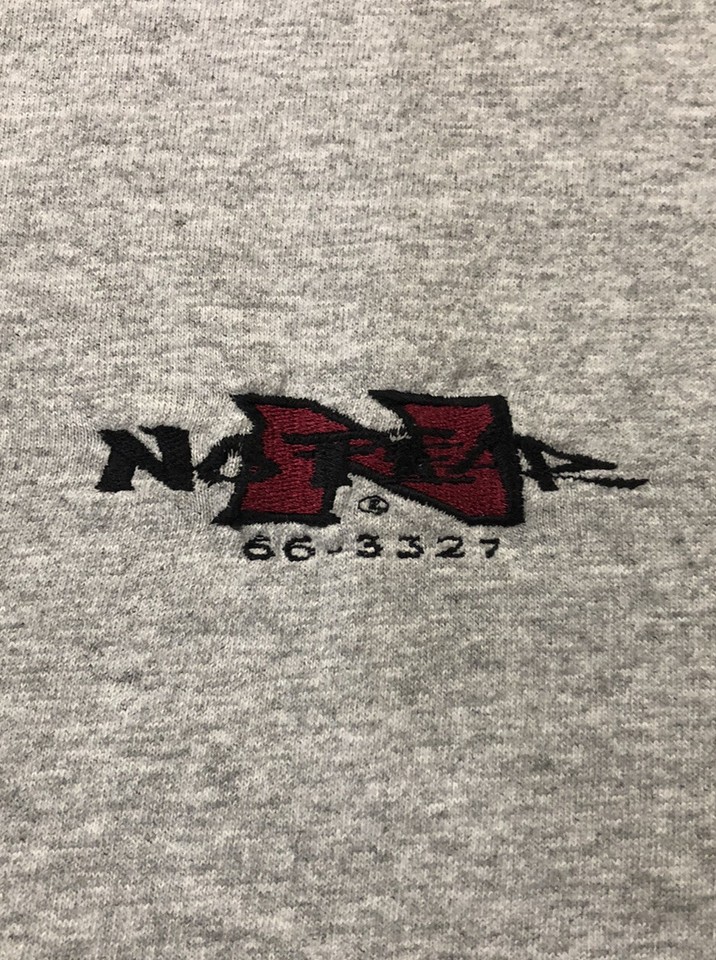 Vtg No Fear T Shirt Made In USA Sport Jersey Style Striped Sleeve Large ...