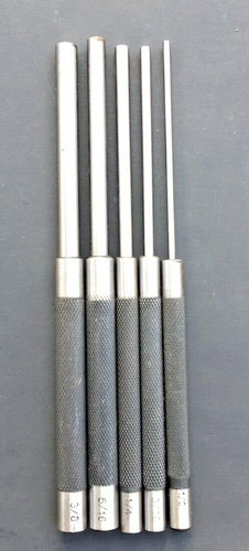 New 5pc STEEL Long Drive Pin Punch Set Gunsmith Drift Pin Hand Tools | eBay
