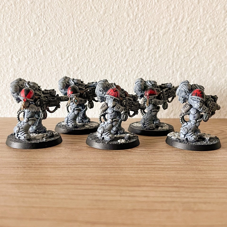 Warhammer 40k Primaris Marines - Painted Space Wolves Army - (242) | eBay