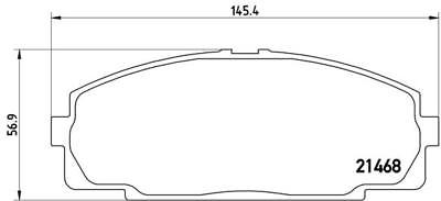 Brembo P83092 Brake Pad Set for sale online | eBay UK