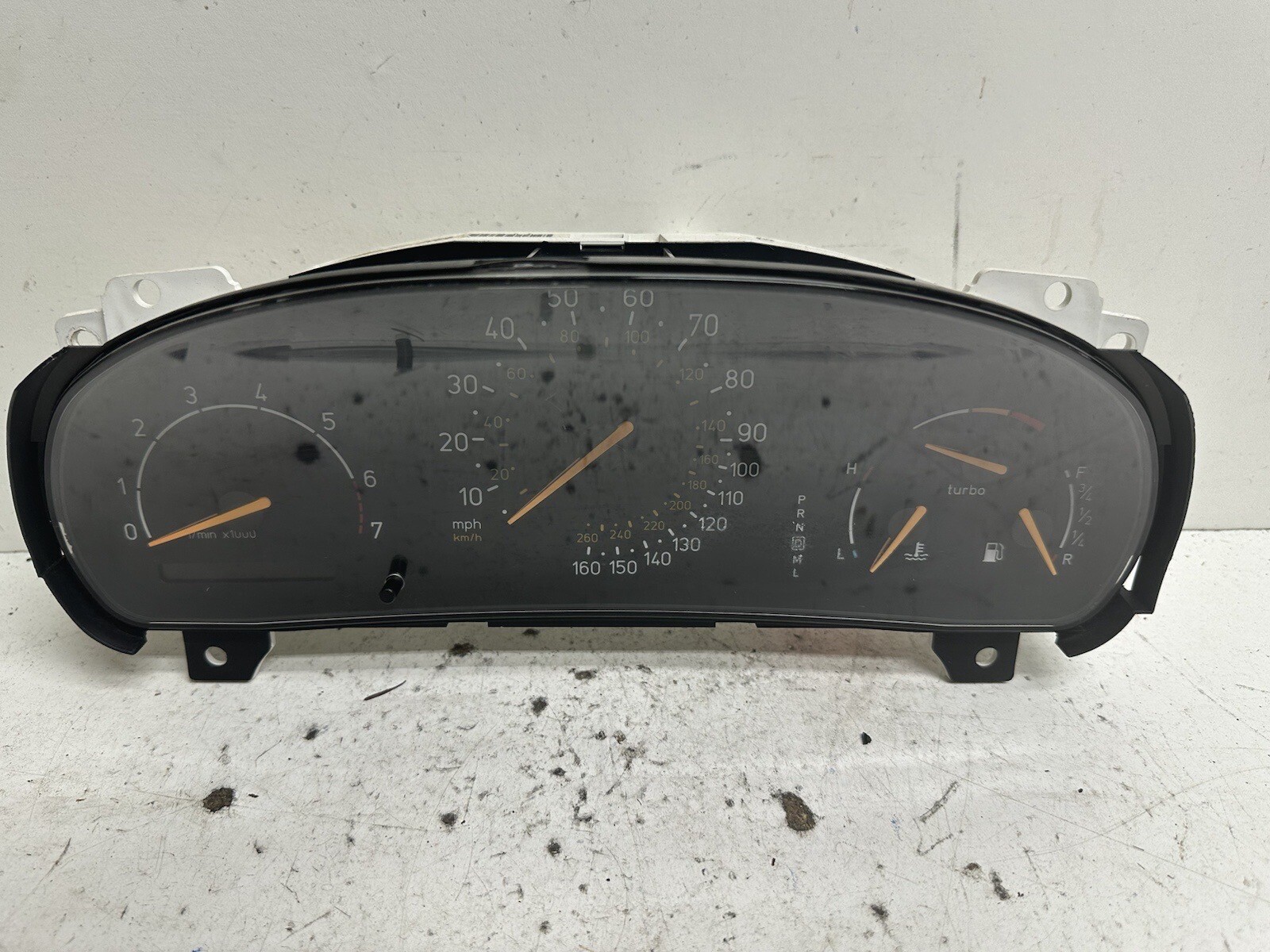 2003 Sabb 9-5 3.0L A/T Cluster Speedometer tach gauges instrument panel ...