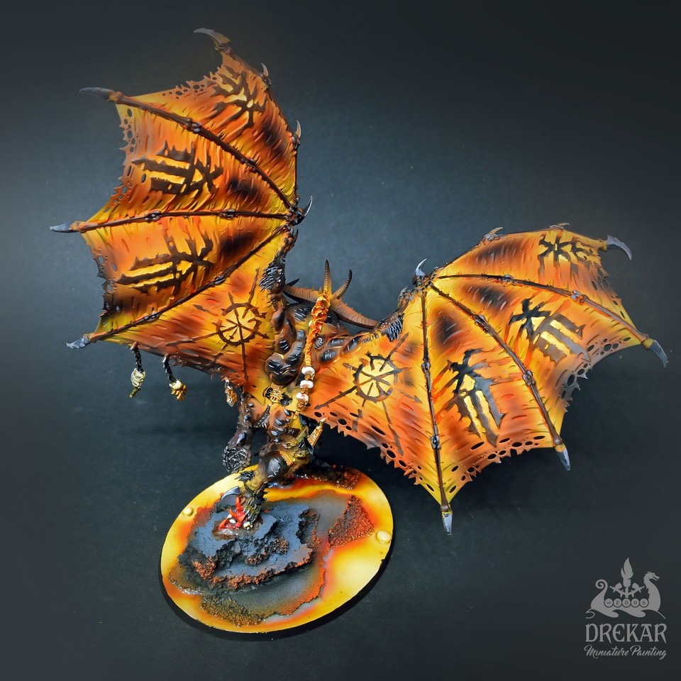 BLOODTHIRSTER Daemons Of Khorne warhammer - 40K ** COMMISSION ...