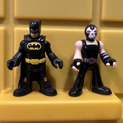 Imaginext Orange Batman From Heat blast & Extra Bane Figure Lot | eBay
