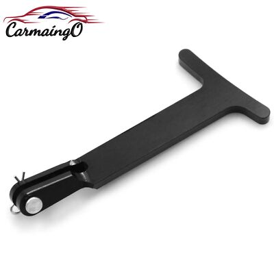 Aluminum Hood Latch Release Pull Lever Handle Set for VW GTI Golf Jetta ...