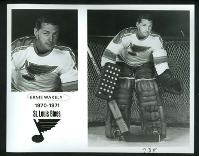 Ernie Wakely 1970 Team Issued Press Photo St. Louis Blues | eBay