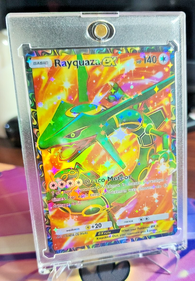 RAYQUAZA PROMO HOLO FULL ART POKEMON TCG POCKET READ DESCRIPTION | eBay