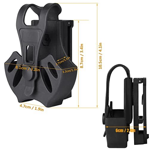 Upgrade Polymer Handcuff Case for Most Chain or Hinged Cuffs Includes ...